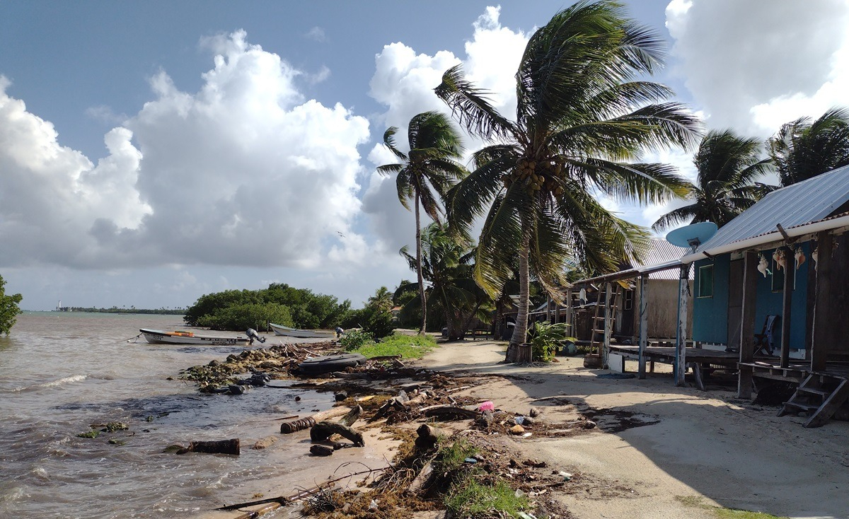 Huracán Beryl: El mar se aleja en Quintana Roo y causa alerta