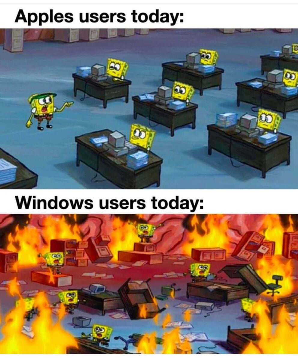 Microsoft: Los mejores memes de la falla informática en todo el mundo