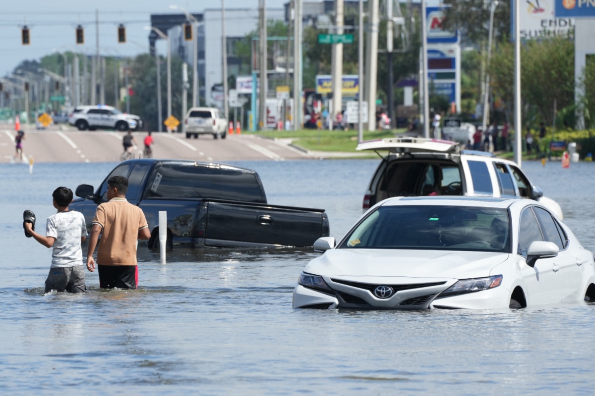 Milton: Las impactantes imágenes tras el paso del huracán en Florida