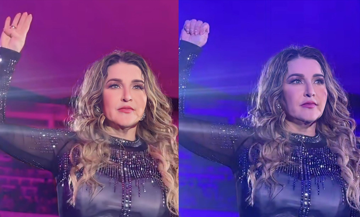 Alicia Villarreal: ¿Qué significa la señal que hizo en concierto?