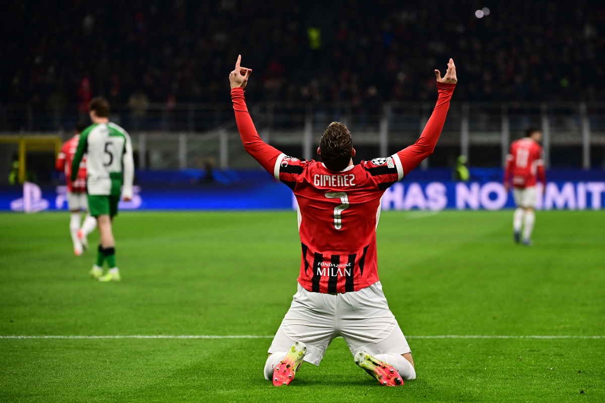Santiago Gimenez: ¿A qué hora y dónde ver el partido del AC Milán?