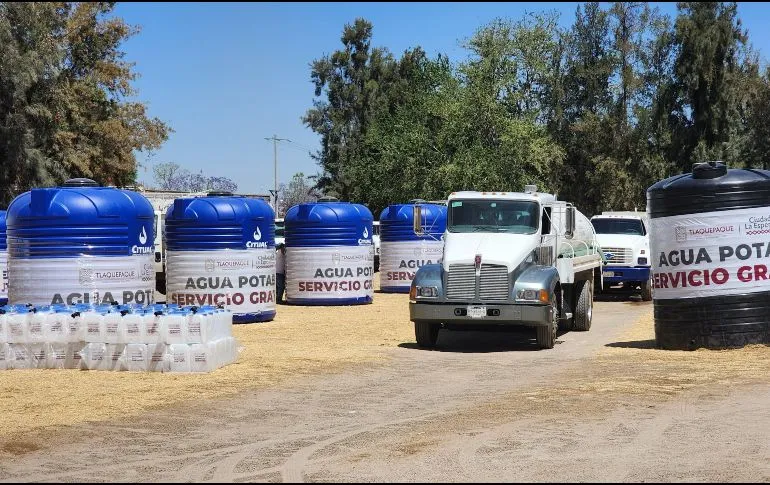 Tlaquepaque: SIAPA abastece a 44 colonias sin agua