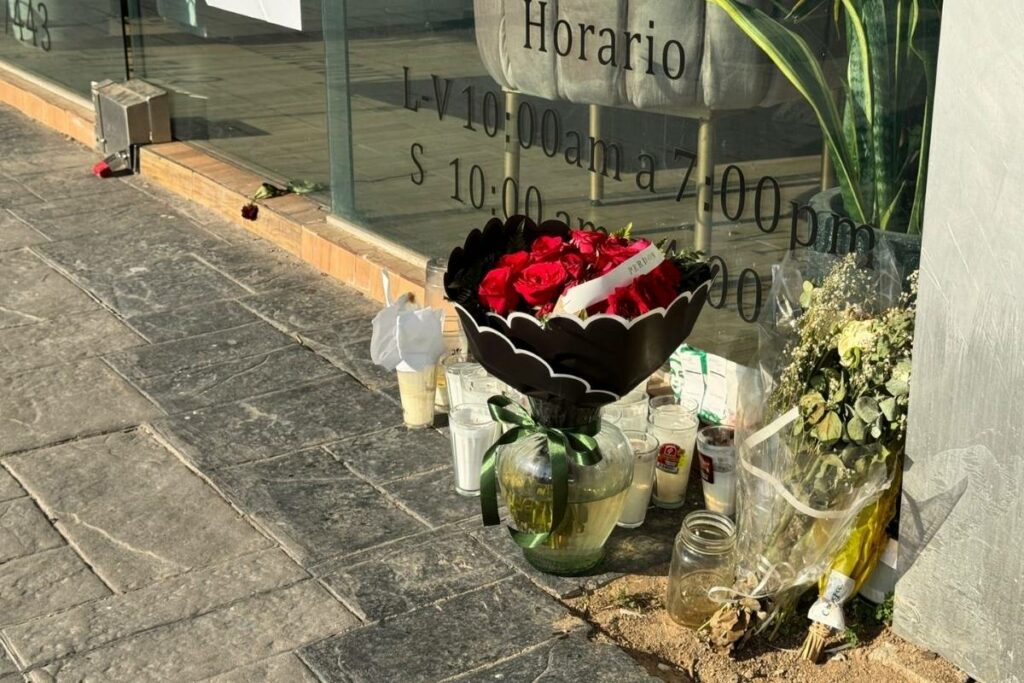 Valeria Márquez: Familia dejó esta ofrenda
