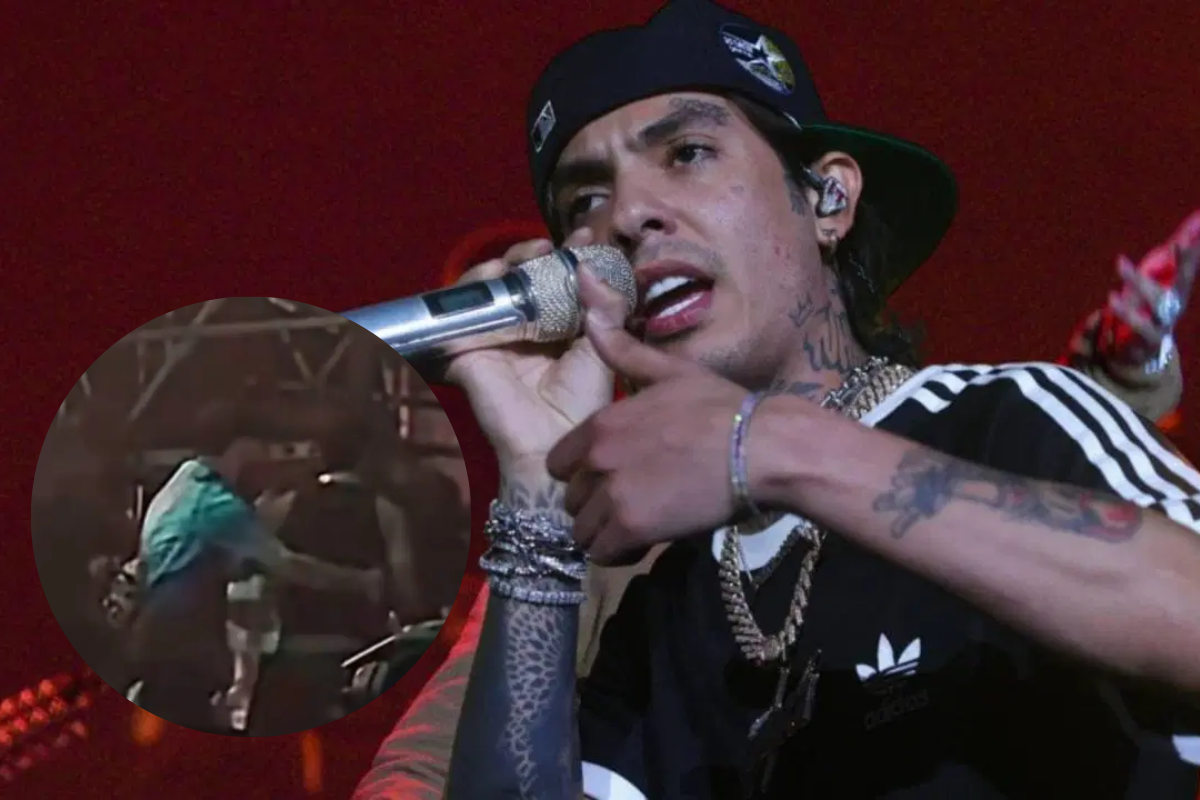 Natanael Cano: ¡Se vuelve loco! Golpea y rompe laptop de DJ en pleno ...
