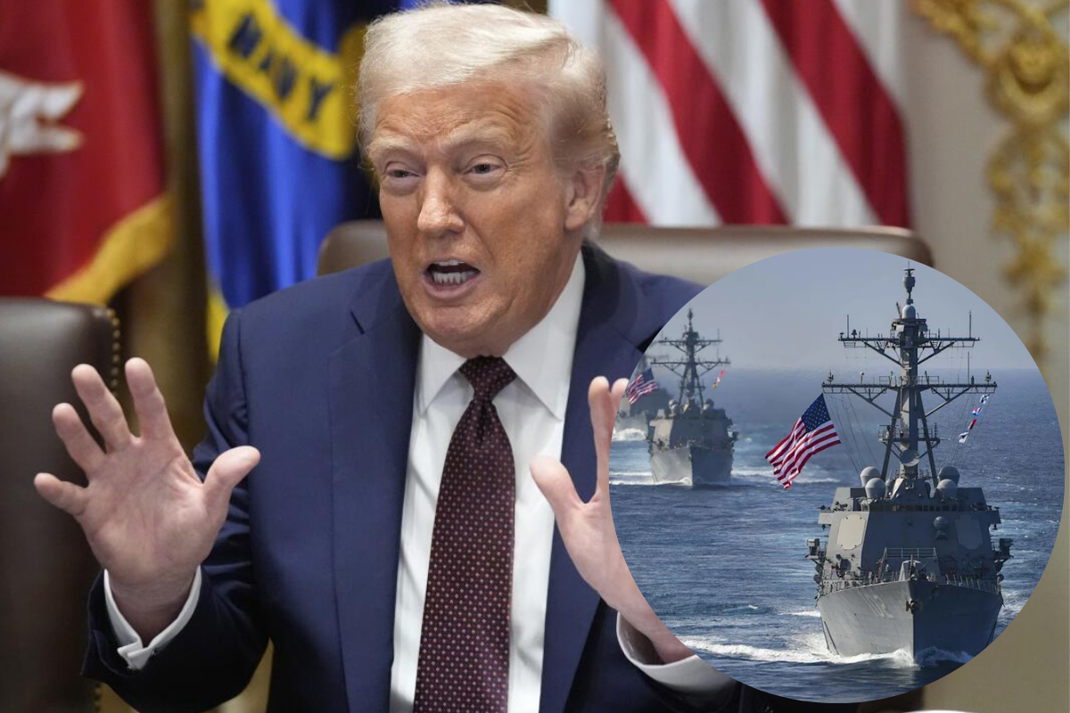 Donald Trump ataca un barco con drogas que venía de Venezuela