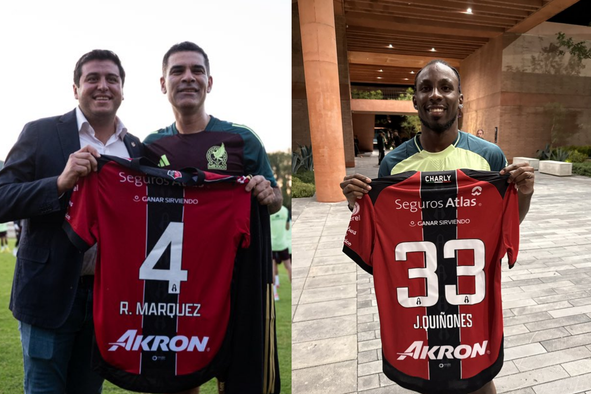 ¿Rafa Márquez y Julian Quiñones vuelven al Atlas? Esto sabemos