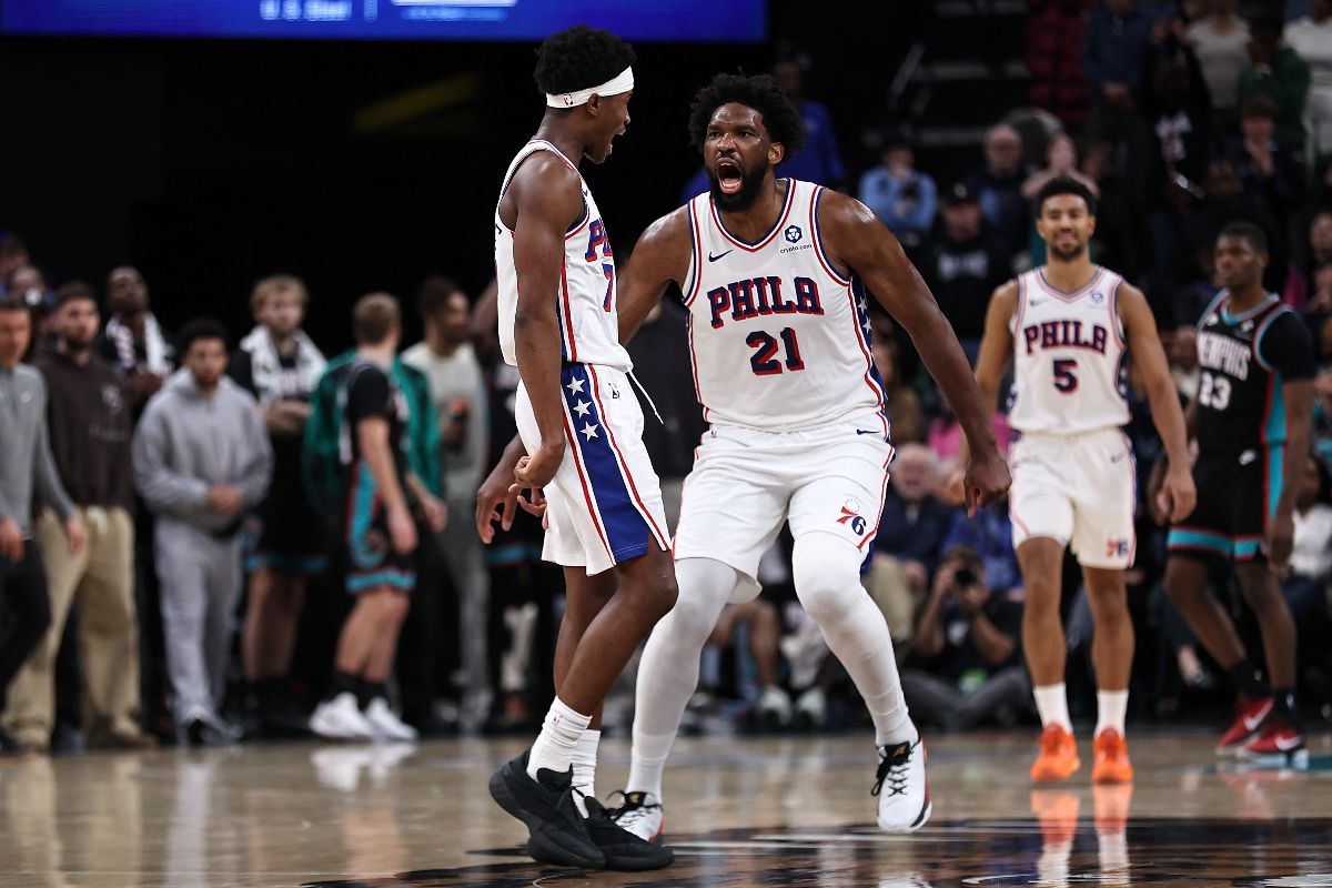 NBA: Embiid y Maxey guían a la victoria a los Sixers sobre los Grizzlies